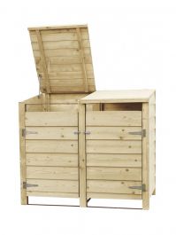 Containerkast dubbel 129 x 152 x 91 cm